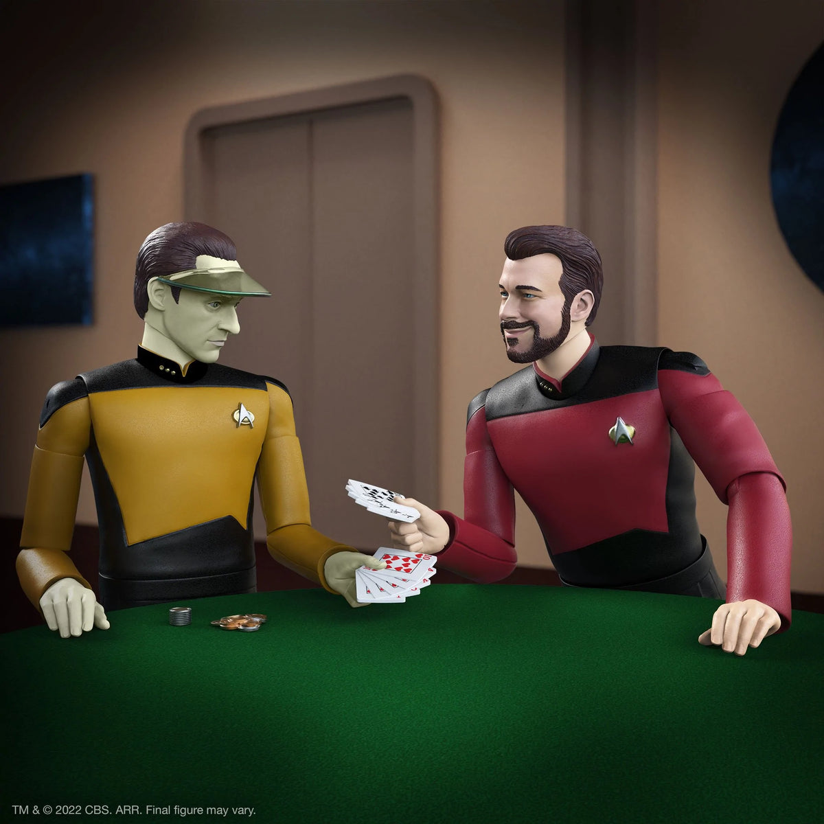 Star Trek: The Next Generation Ultimates Commander Riker 7" Inch Scale ...