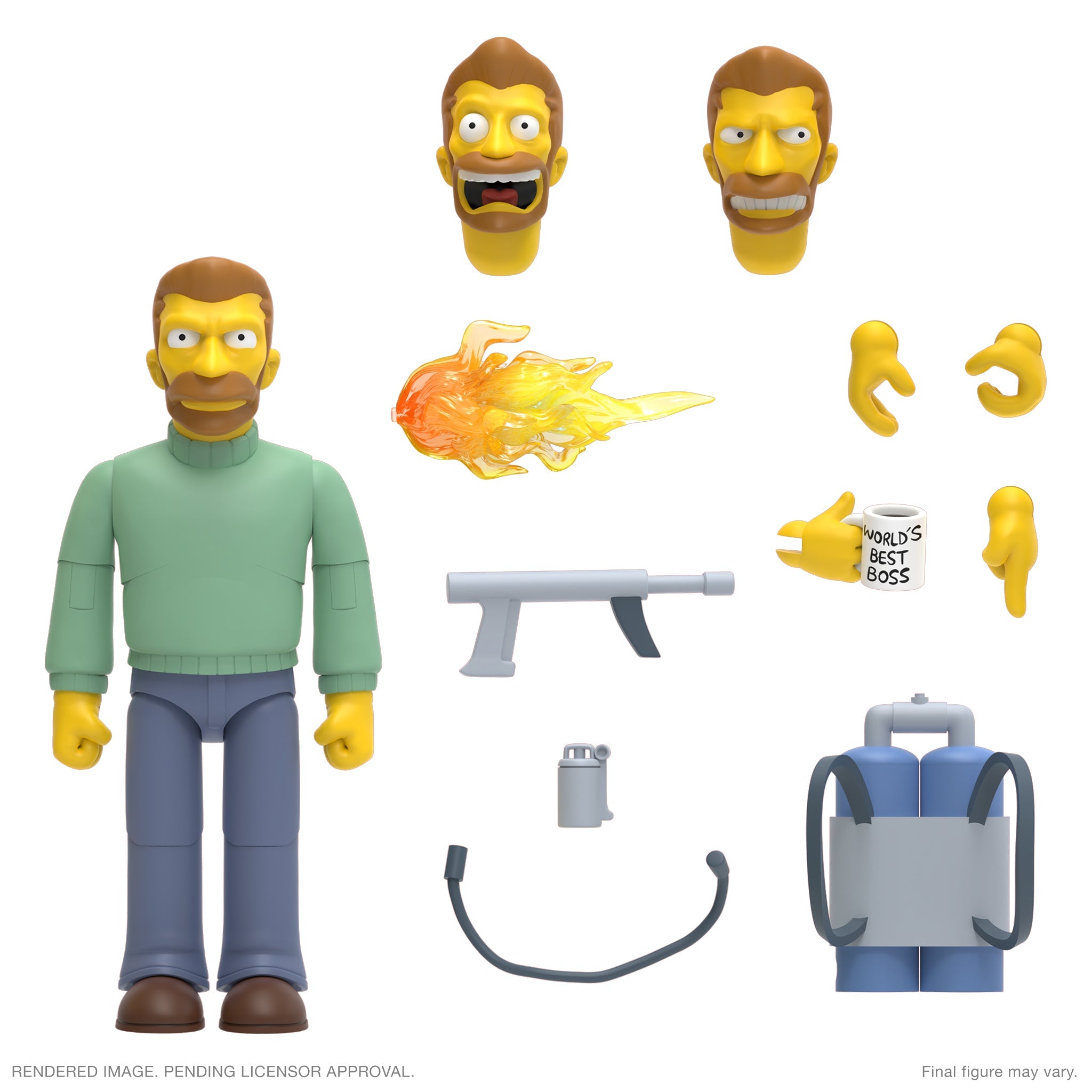 Super7 - The Simpsons ULTIMATES! Wave 2 - Hank Scorpio – Props ...