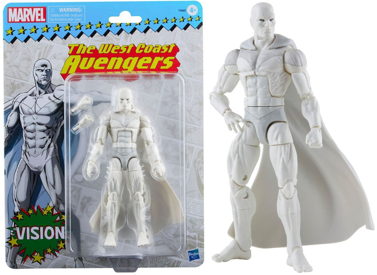 Marvel Legends Series Retro Collection Series Vision (The West Coast A ...