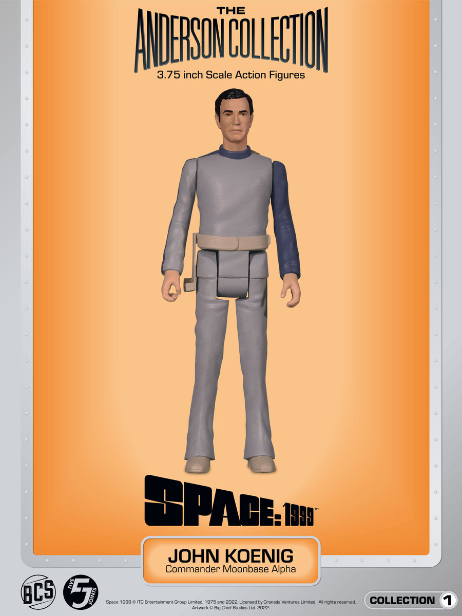 Space: 1999 Commander John Koenig 3.75" Inch Scale Action Figure - And ...