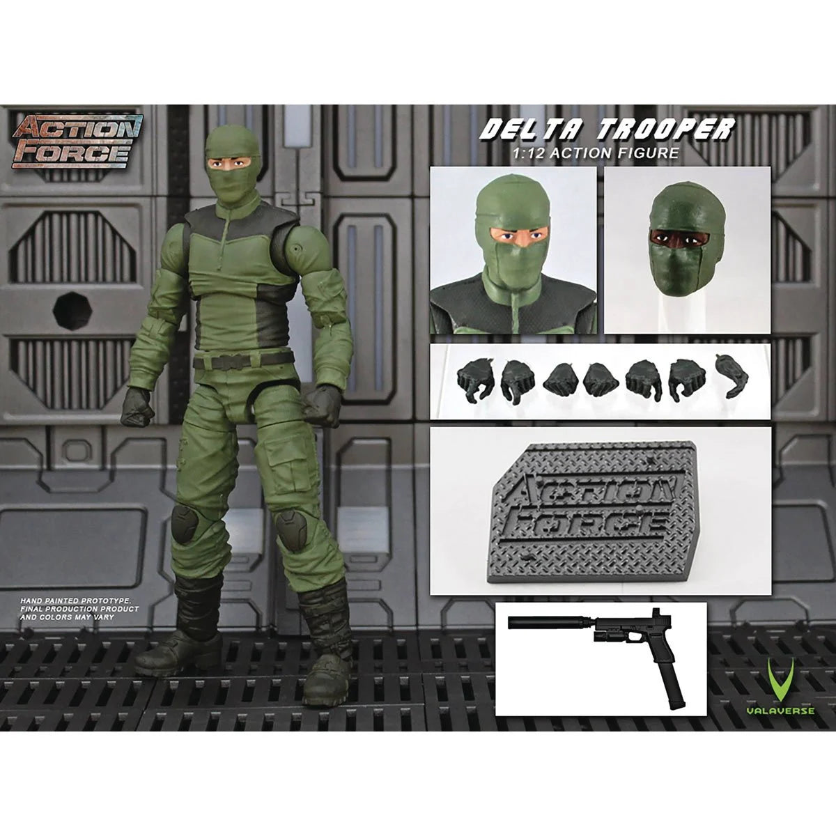 Action Force Series 2 Delta Trooper 1:12 Scale Action Figure - Valaver ...