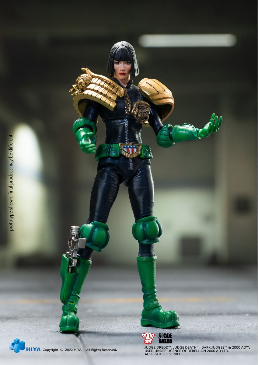 Judge Dredd Exquisite Mini: Judge Barbara Hershey (Previews Exclusive ...