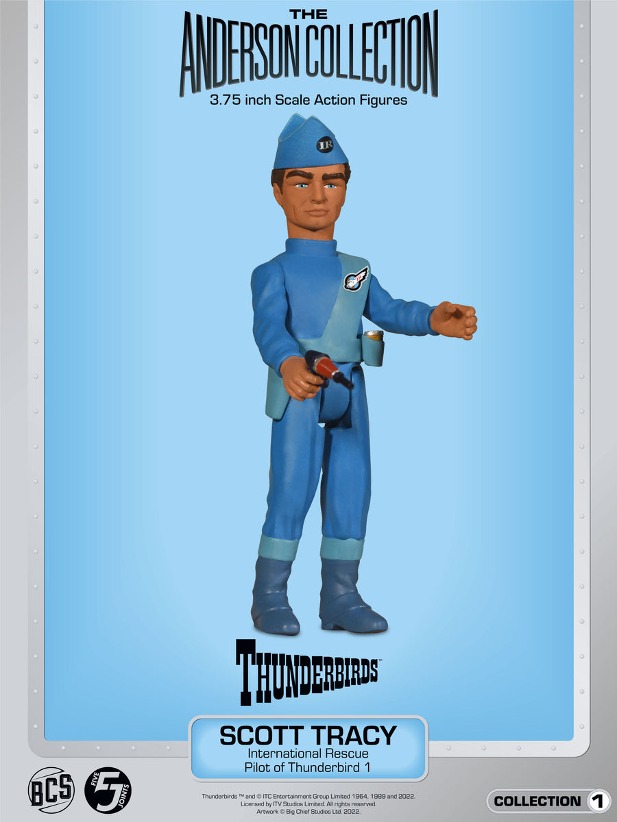 Thunderbirds Scott Tracy 3.75" Inch Scale Action Figure - Anderson Col ...