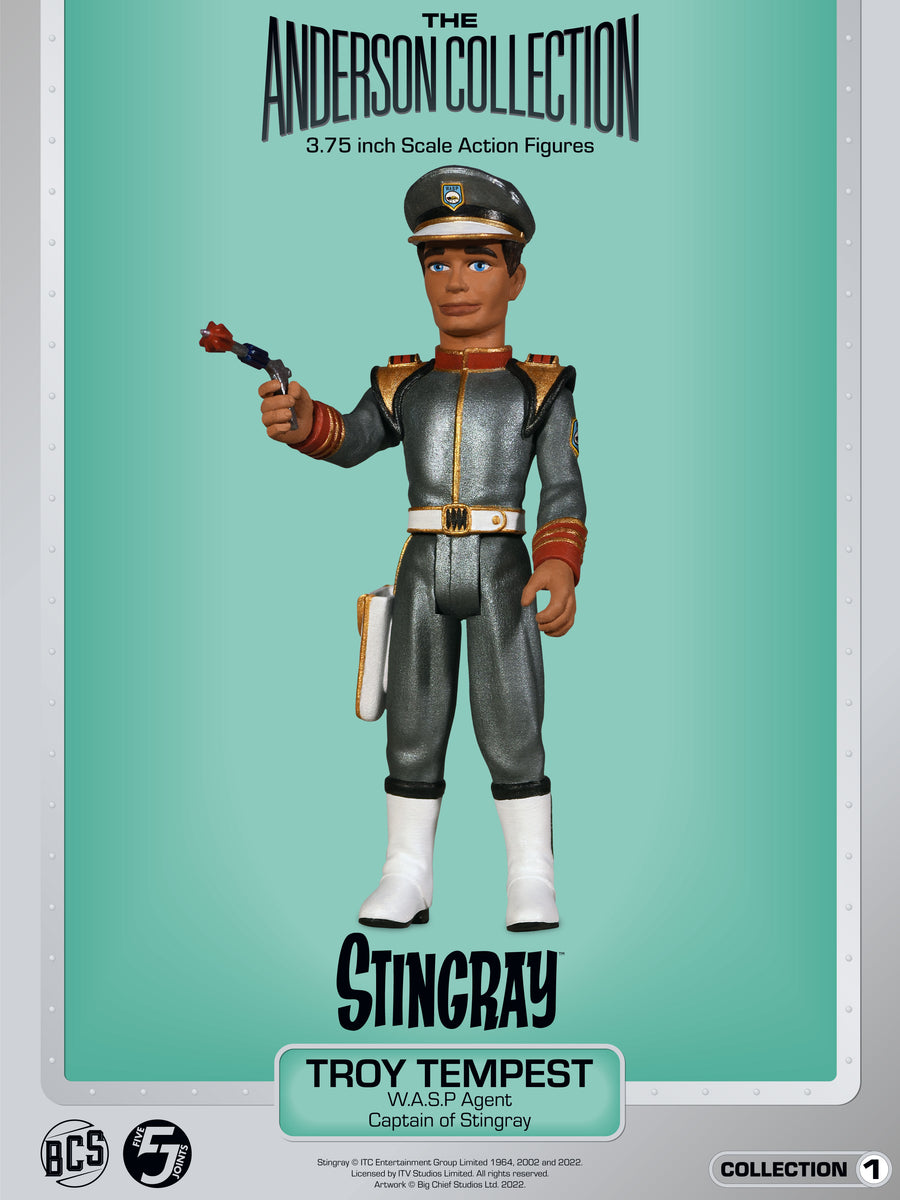 Stingray Troy Tempest 3.75" Inch Scale Action Figure - Anderson Collec ...